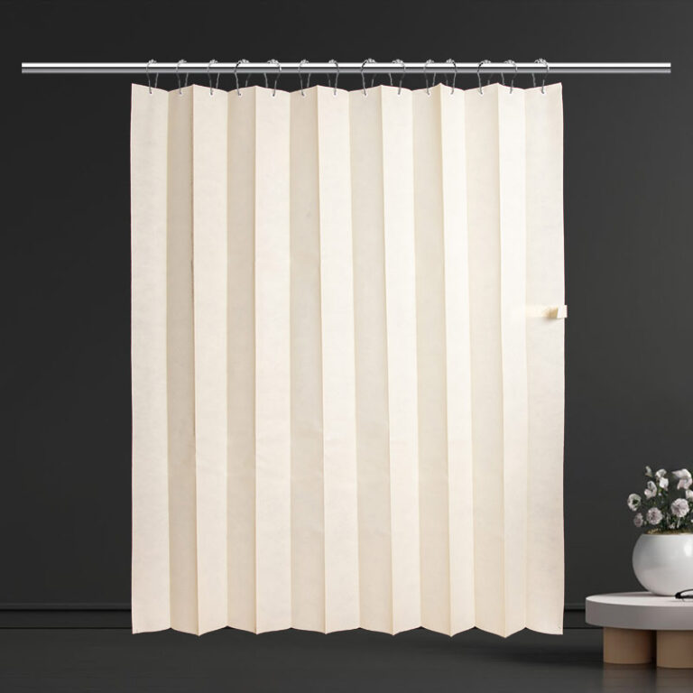 Flame-Retardant Non-Woven Beige Medical Isolation Curtain - Begoodtex